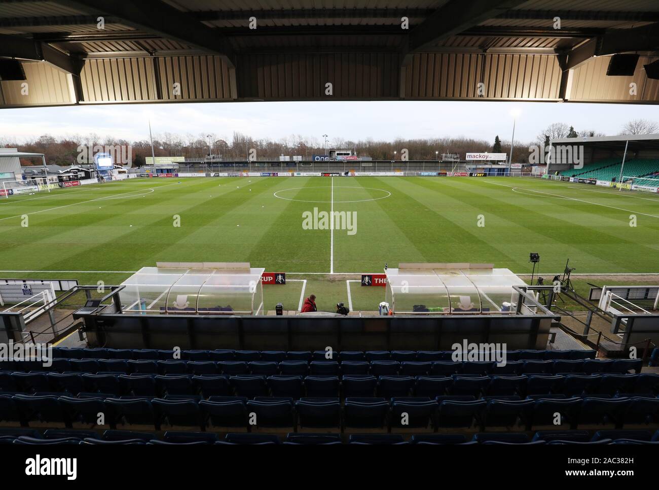 The Silverlake Stadium before the FA Cup match at Silverlake Stadium ...