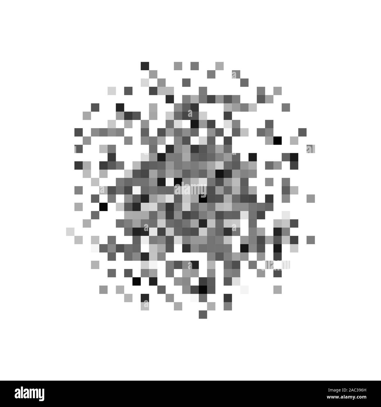 Pixelated mosaic Cut Out Stock Images & Pictures - Alamy