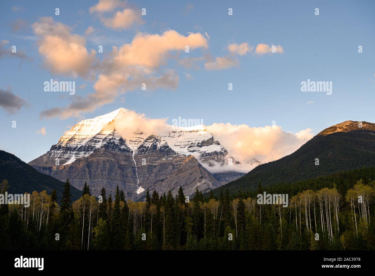 Autumn in Mount Robson Provincial Park, Canada Stock Photo - Alamy