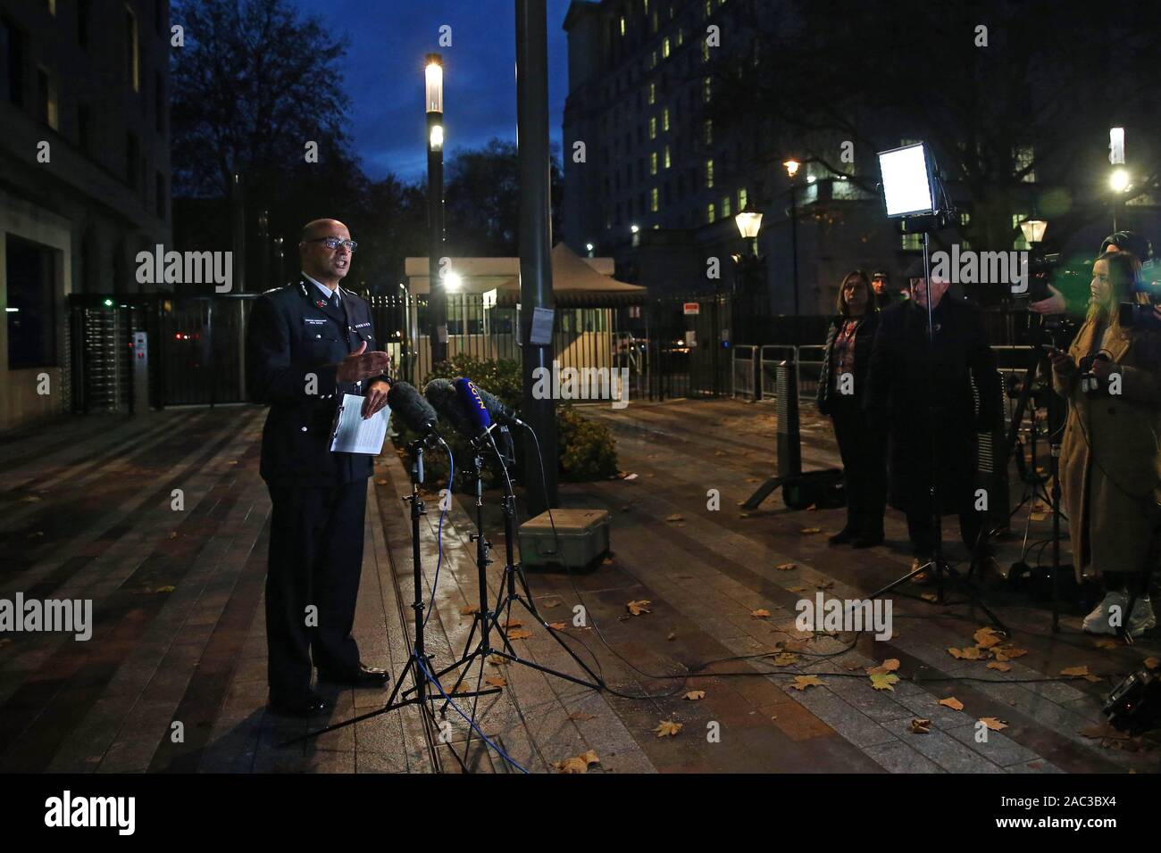 Assistant commissioner neil basu speaks hi-res stock photography and ...