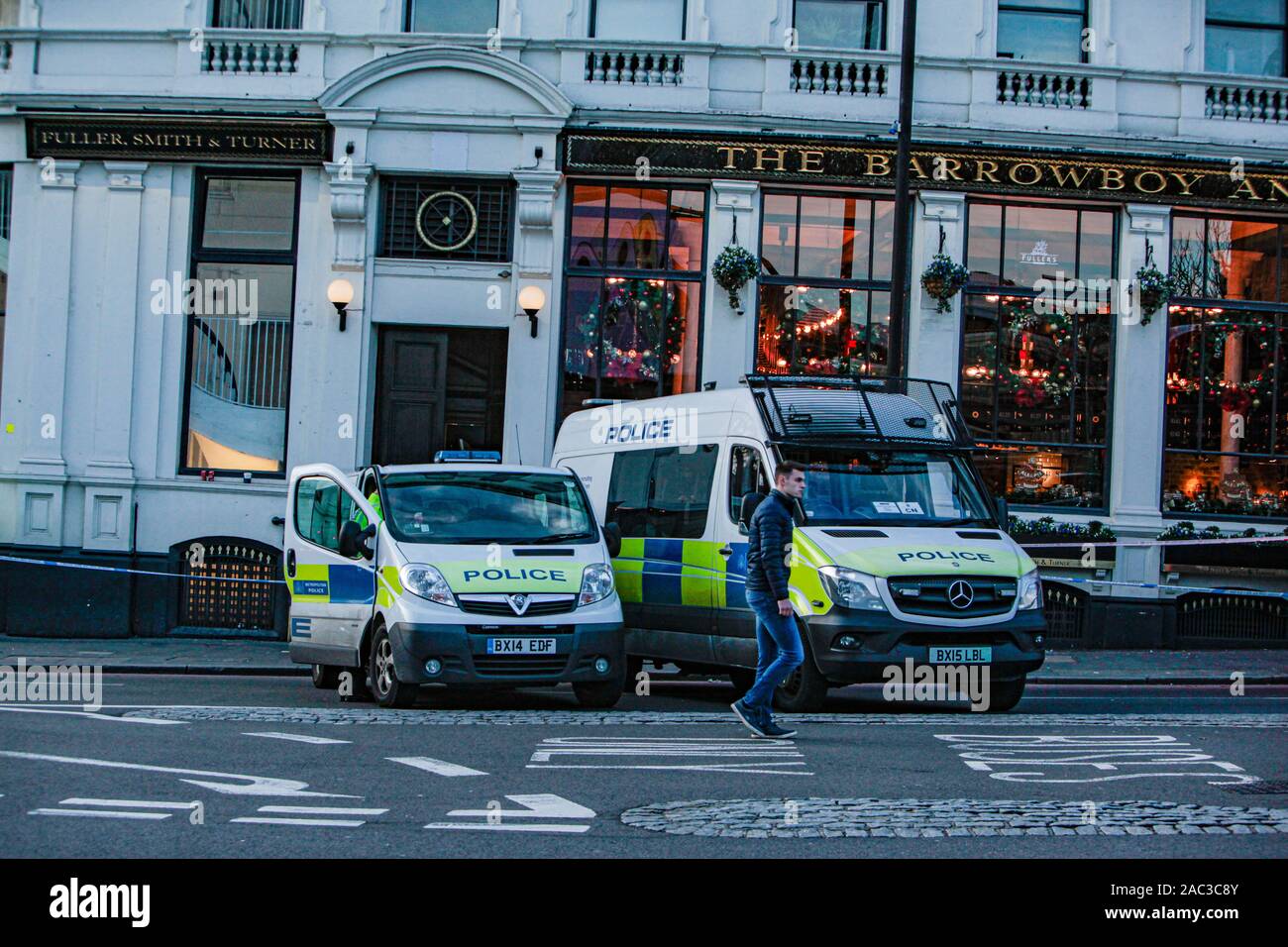 A heavy police presence scene hi-res stock photography and images - Alamy