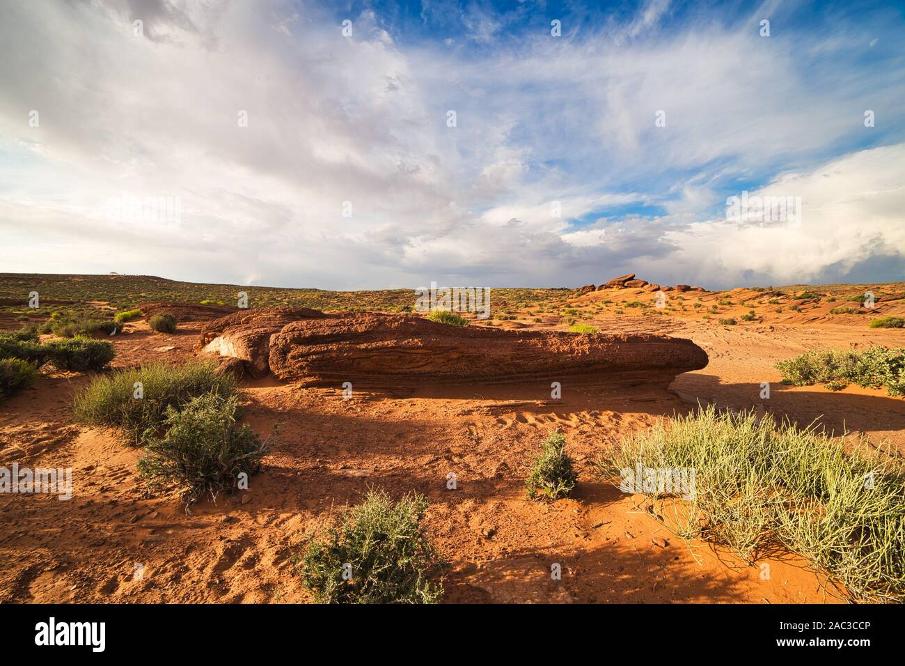 Red Rock Desert Landscape of Utah in the Iconic American Southwest ...