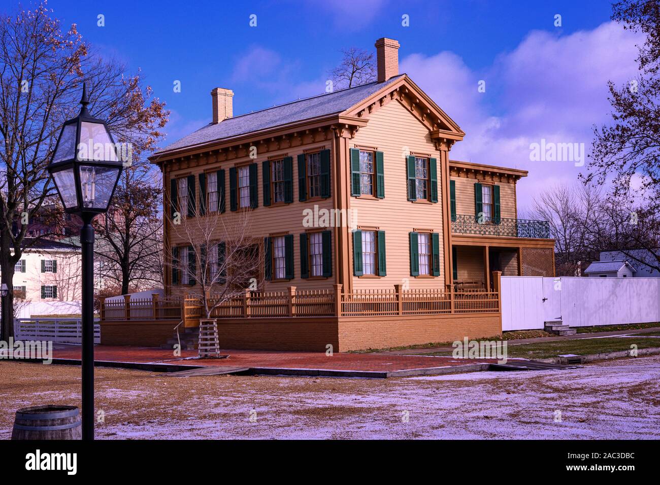 Lincoln home national historic hi-res stock photography and images - Alamy