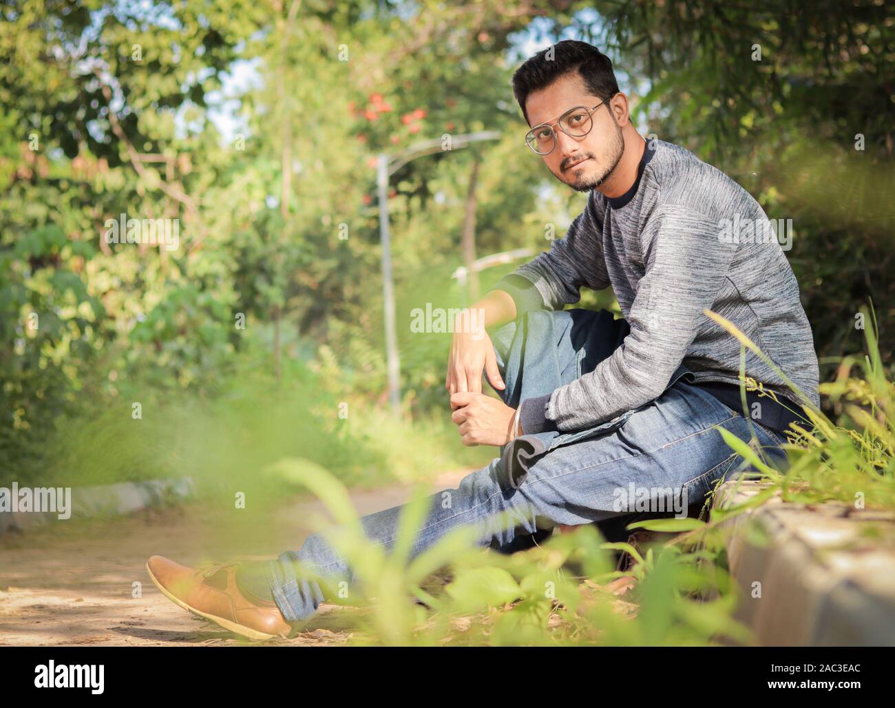 Beautiful indian male model hi-res stock photography and images - Alamy