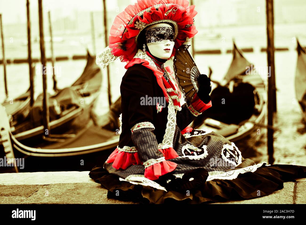 the beautiful and colorful carnival masks and costumes Stock Photo - Alamy