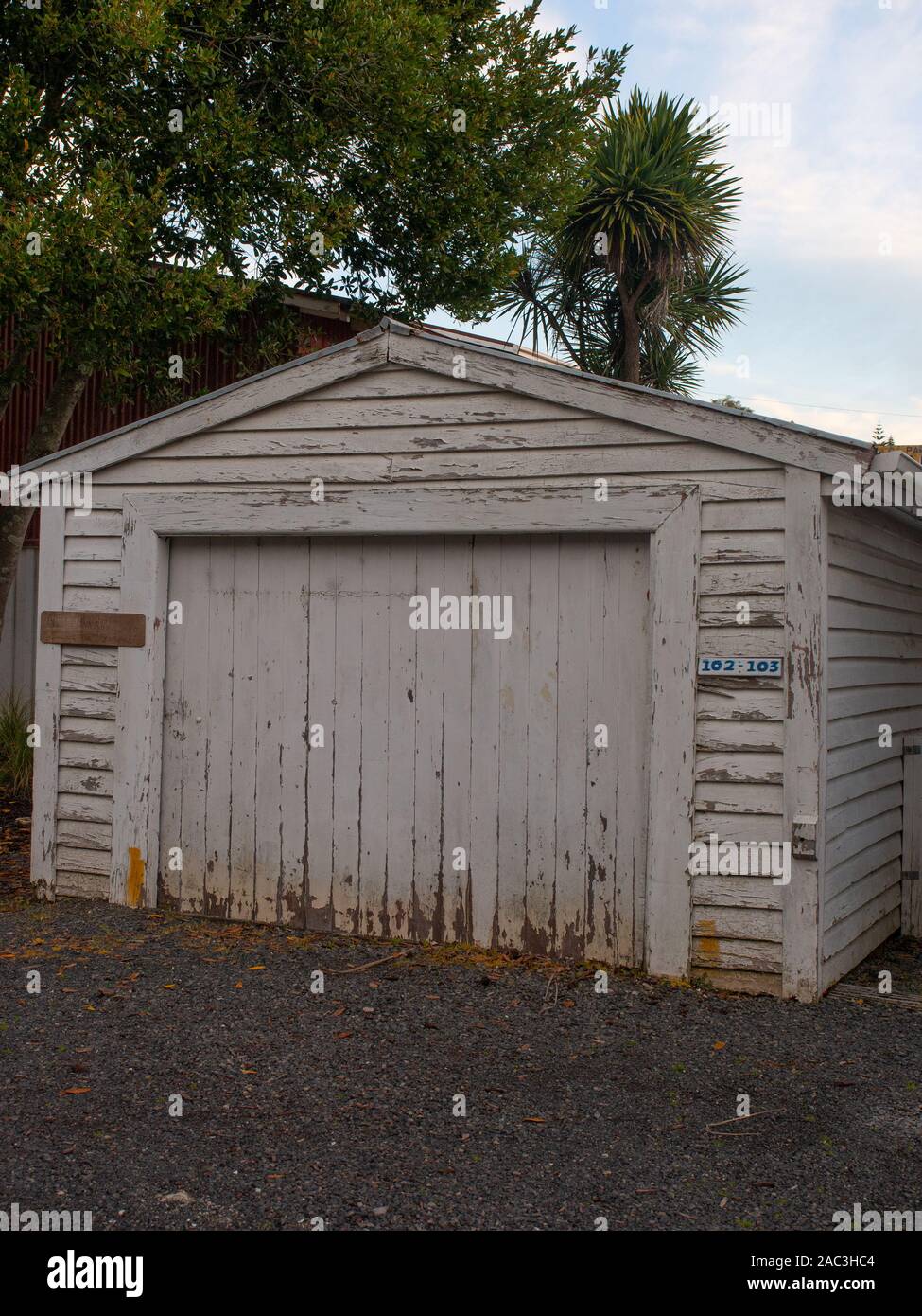 Old Well Weathered Garage Stock Photo - Alamy