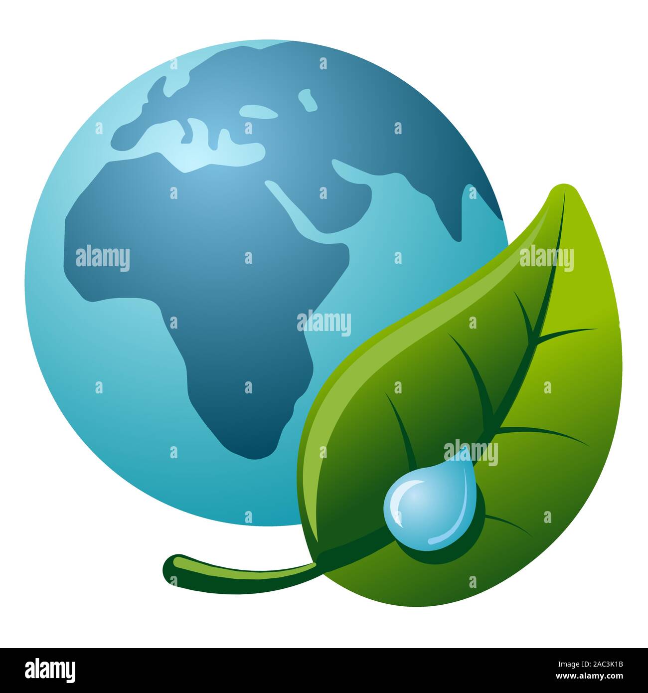 illustration of the ecological symbol and icon Stock Vector Image & Art - Alamy