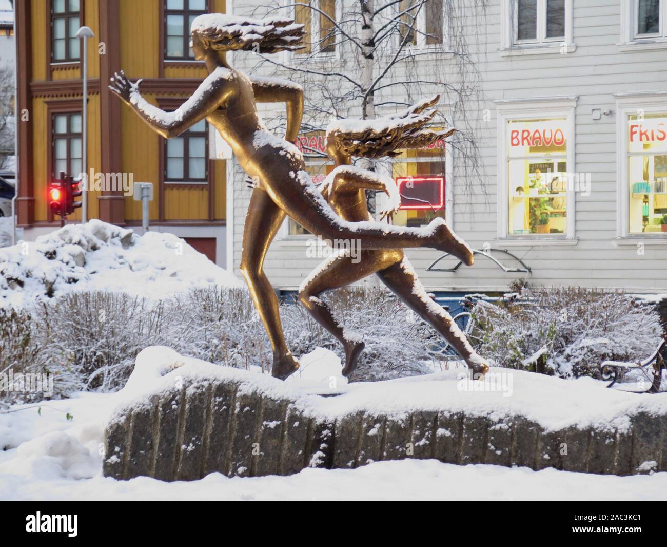 Tromso, street art Stock Photo - Alamy