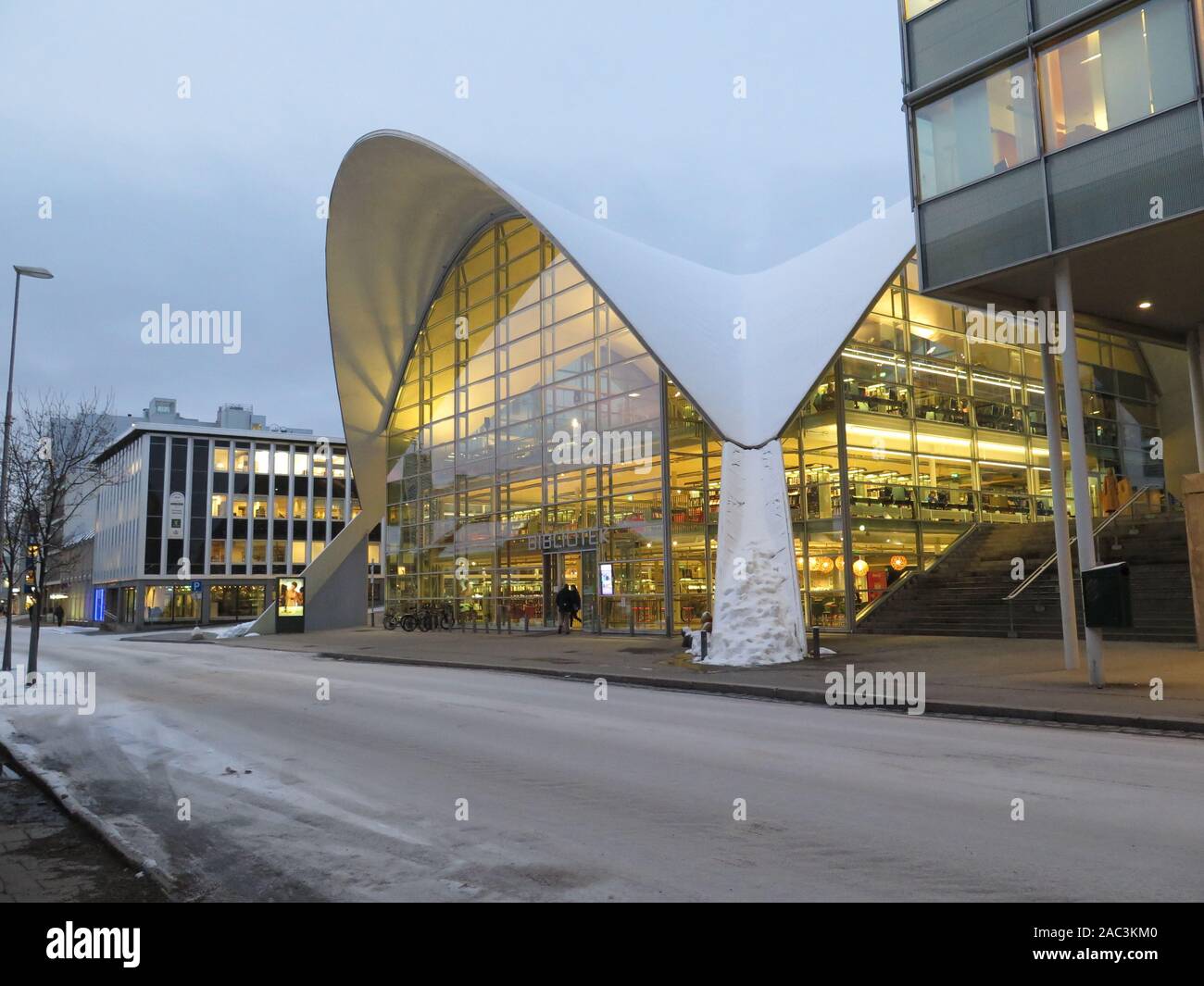 Tromso, Municpal library Stock Photo - Alamy