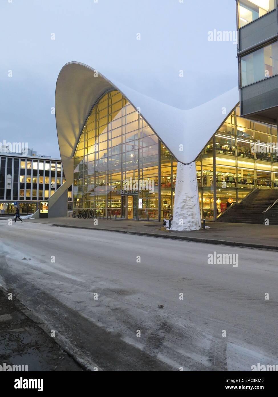 Tromso, Municpal library Stock Photo - Alamy