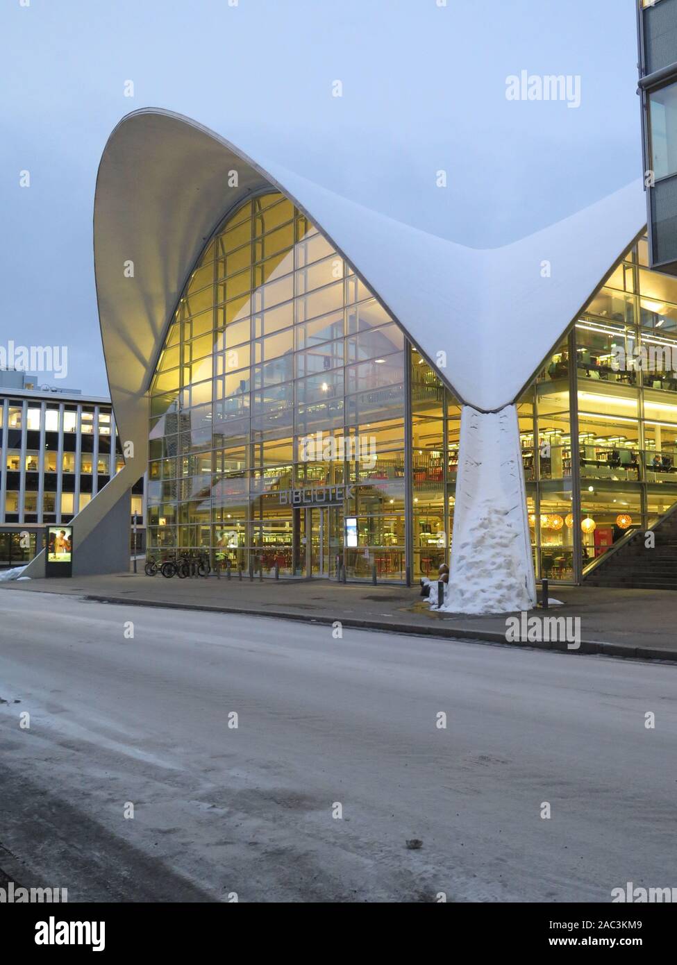 Tromso, Municpal library Stock Photo - Alamy