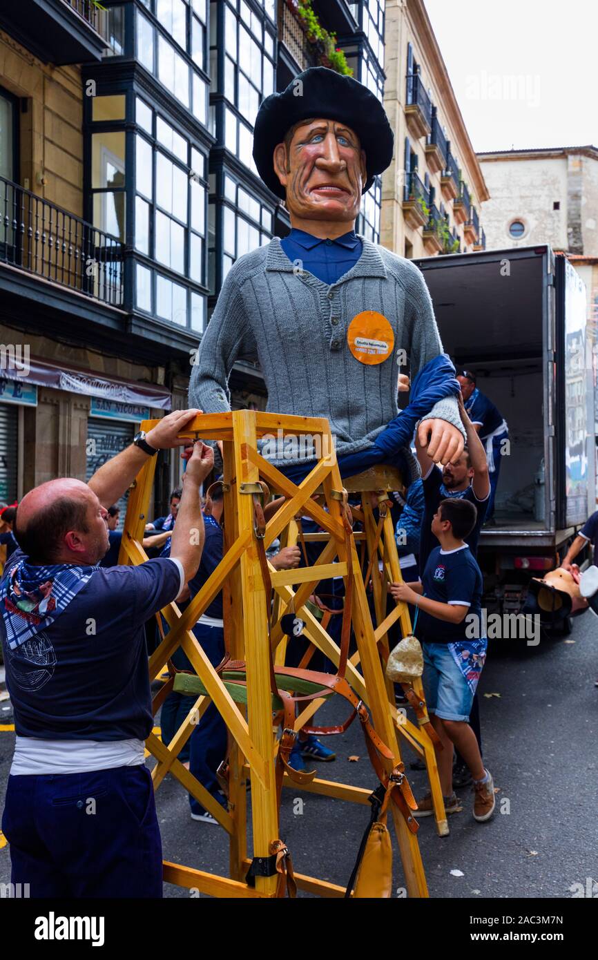 Bilbao aste nagusia festival hi-res stock photography and images - Alamy