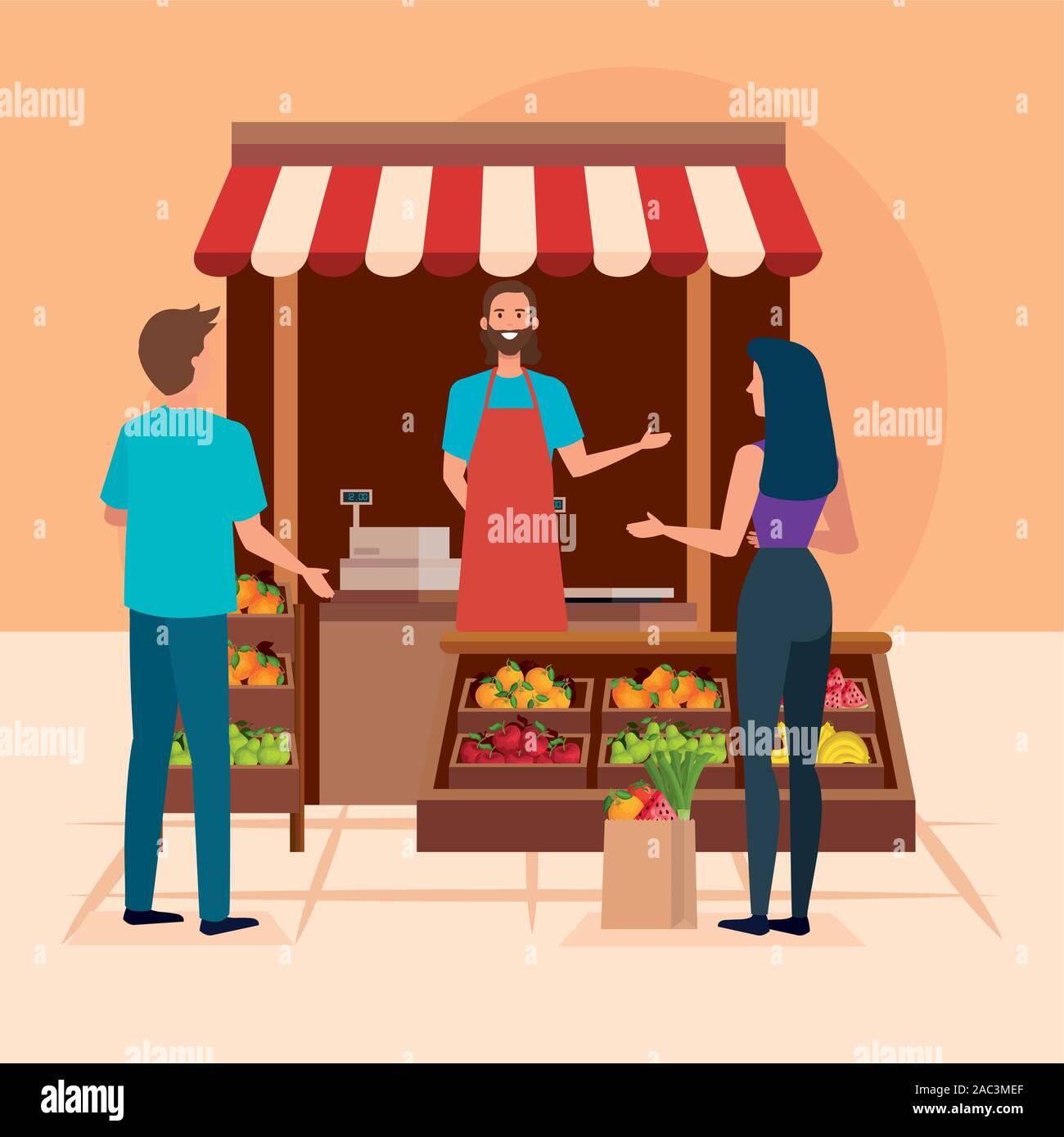 Retail clients Stock Vector Images - Alamy