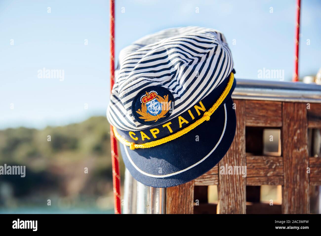 Vessel captain hat hi-res stock photography and images - Alamy