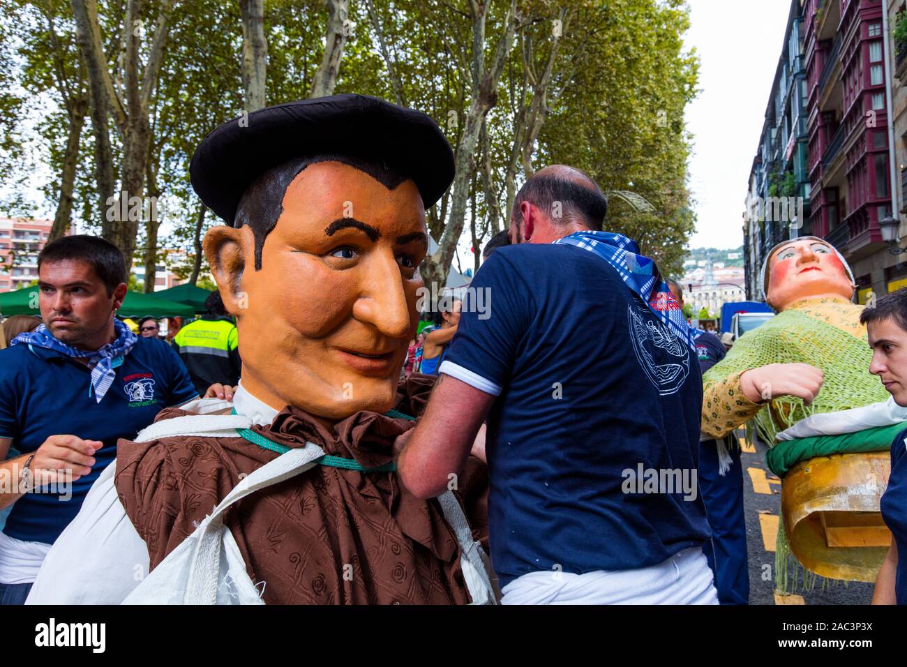 “Giants and Big-Heads”, Aste Nagusia (English: Great Week) the main ...