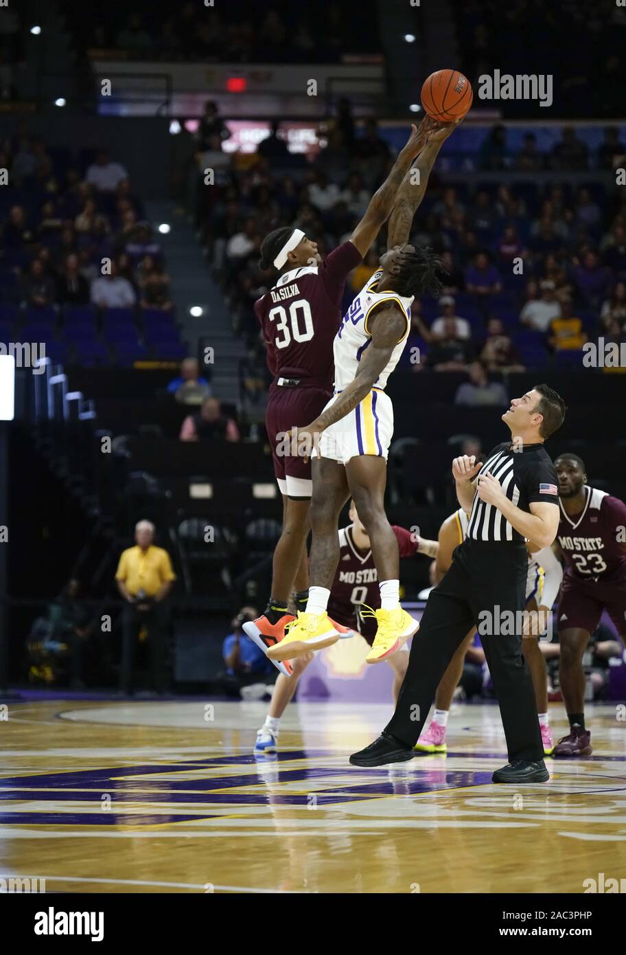 Baton Rouge, LA, USA. 29th Nov 2019.: Missouri State TULIO DA SILVA(30 ...
