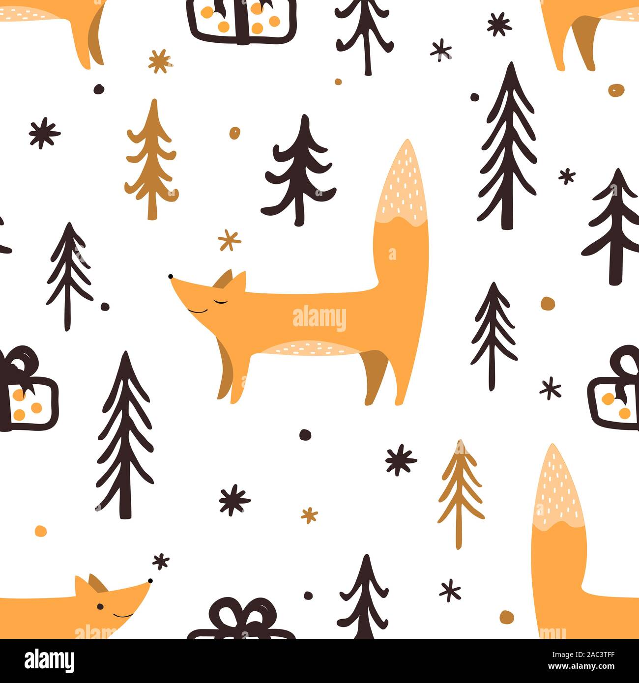 Xmas holiday present child Stock Vector Images - Alamy