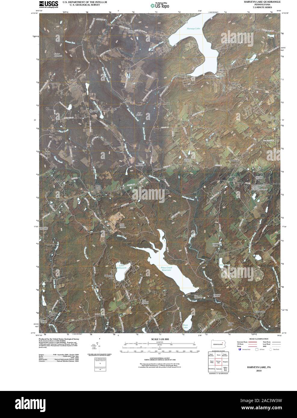 Harveys lake Cut Out Stock Images & Pictures - Alamy