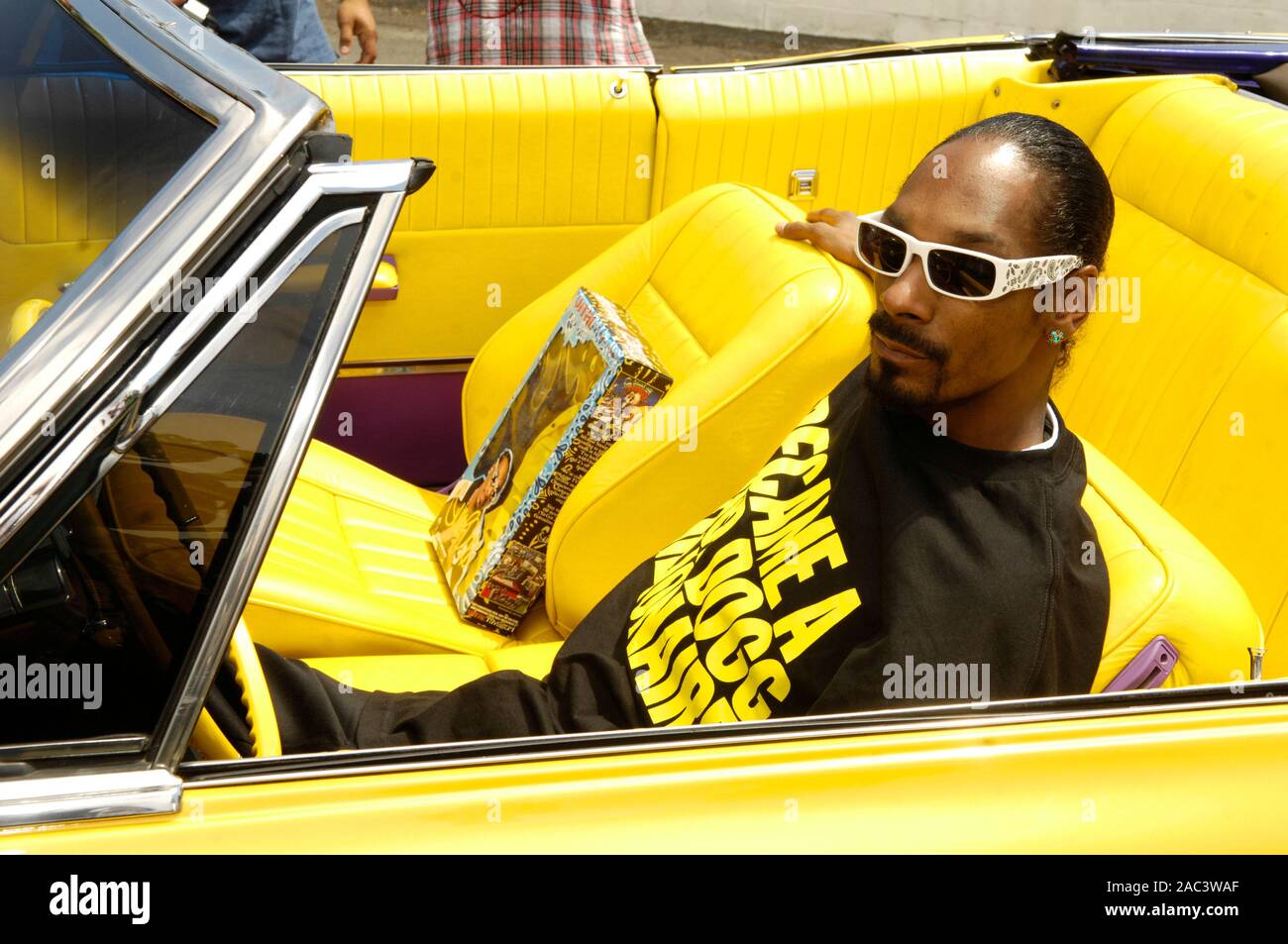 Rapper Snoop Dogg attends the "Blazed And Confused" press event on ...