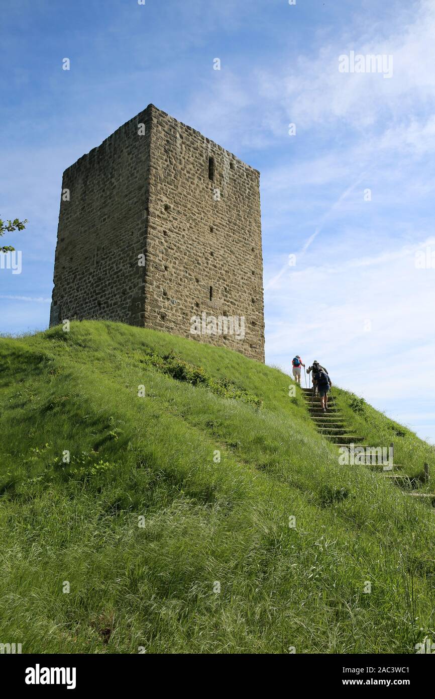 Chateau D'Albon, La Drome, Rhone-Alpes, France Stock Photo - Alamy