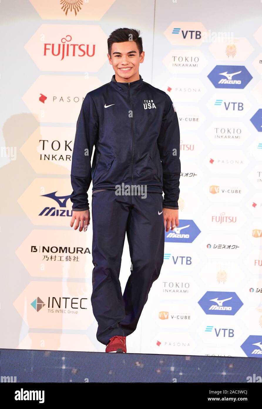 Tokyo, Japan. 30th Nov, 2019. Ruben Padilla of the US team wins second ...