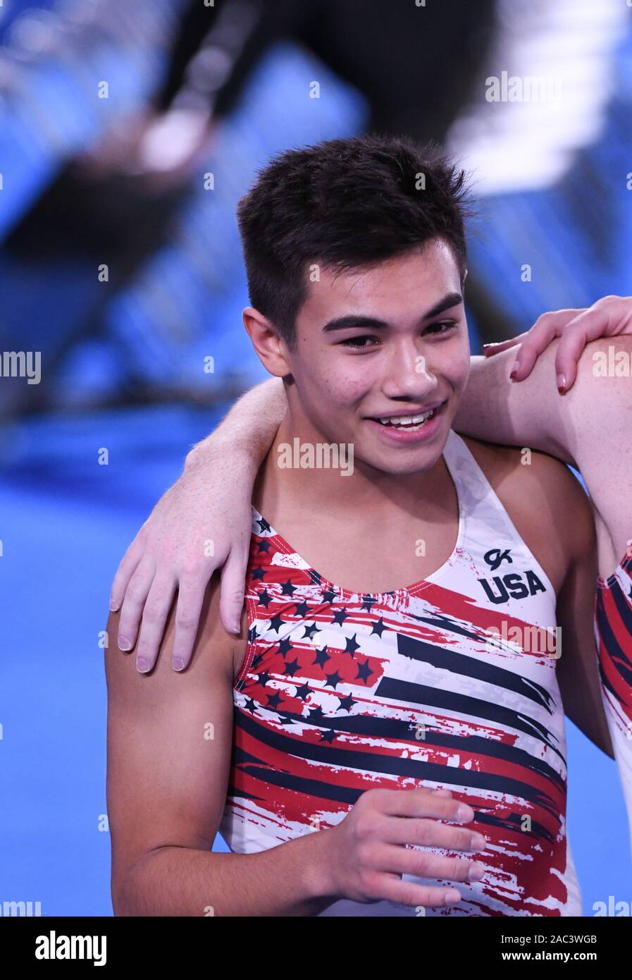 Tokyo, Japan. 30th Nov, 2019. Ruben Padilla of the US team wins second ...