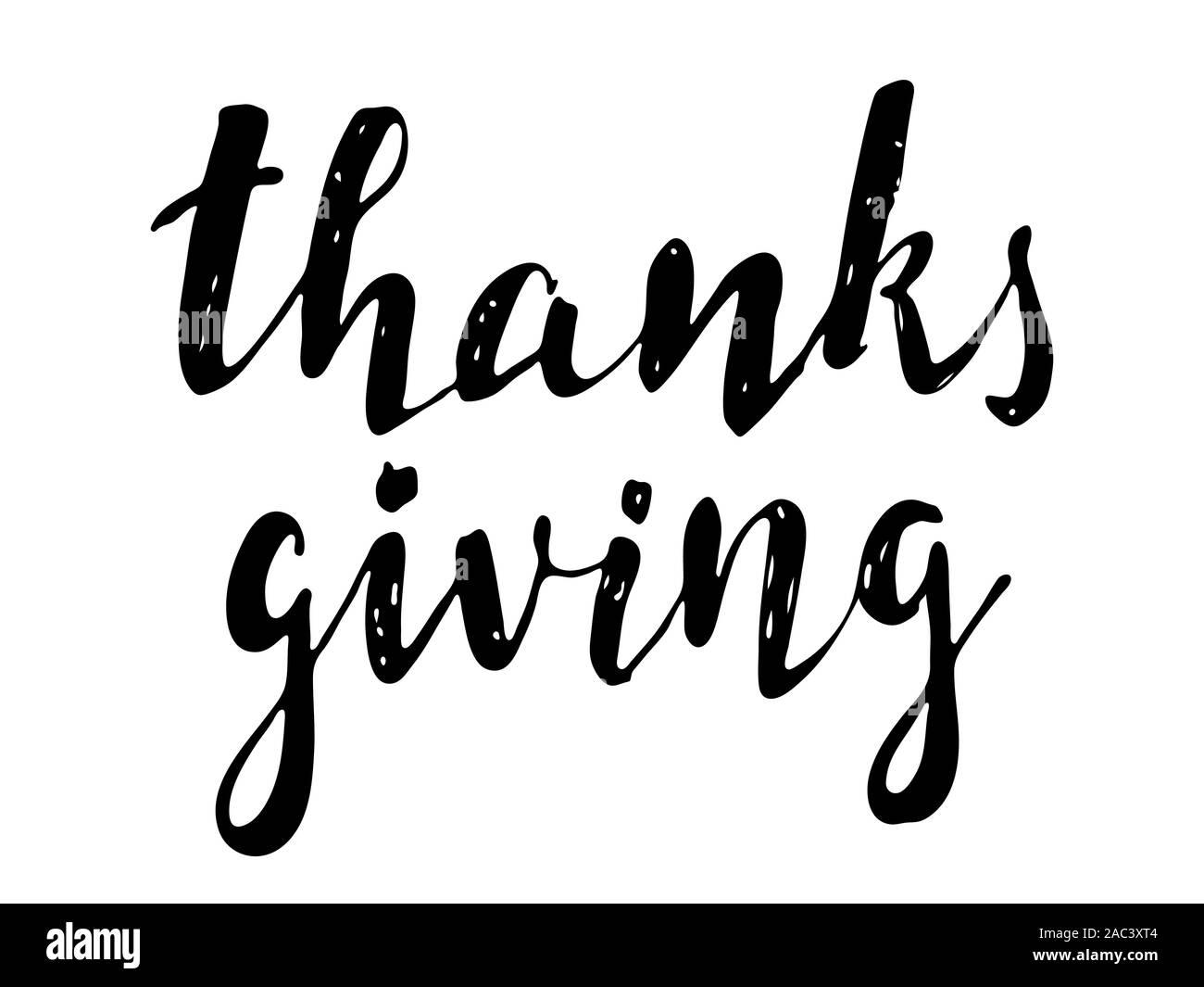 Holidays lettering. Thanksgiving, thankful and grateful text for ...