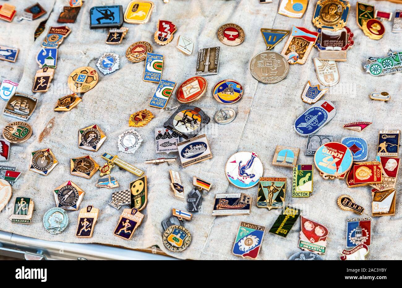 Soviet russia pin badge hi-res stock photography and images - Alamy