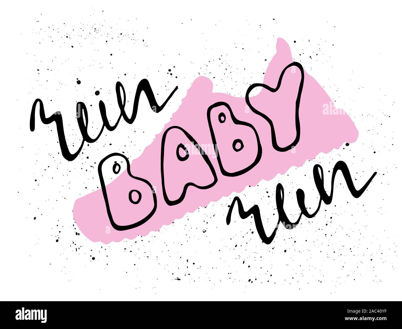 Run motivation phrase, slogan. Hand drawn quote about running. Ink ...