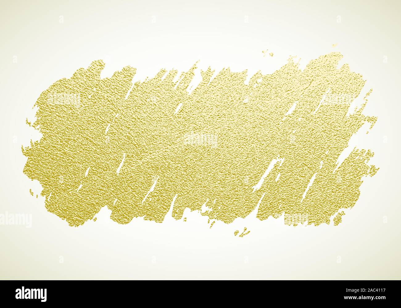 Gold paint stroke. Abstract gold glittering textured art illustration ...
