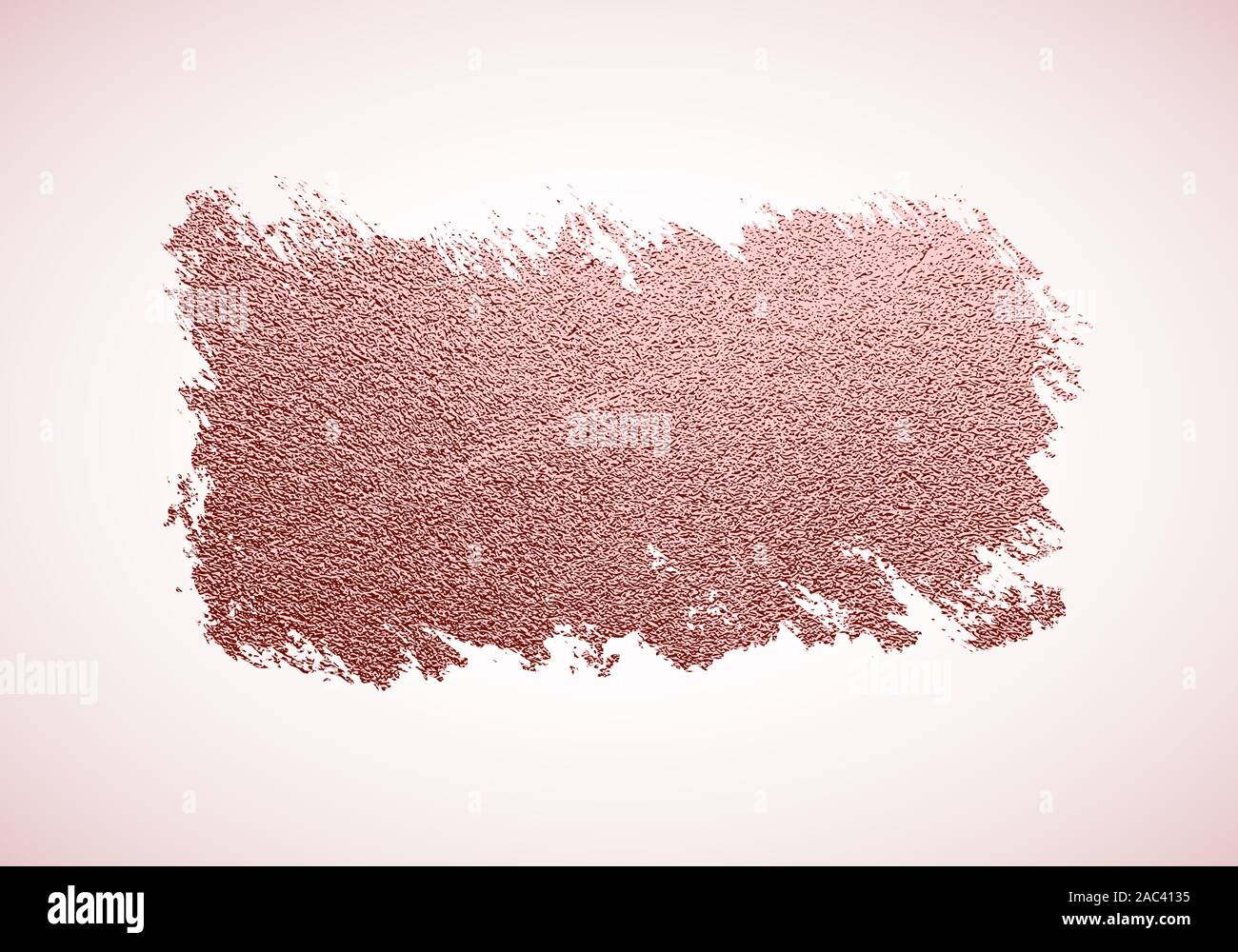 Gold rose paint brush stroke, sparkle background. Pink gold glittering ...