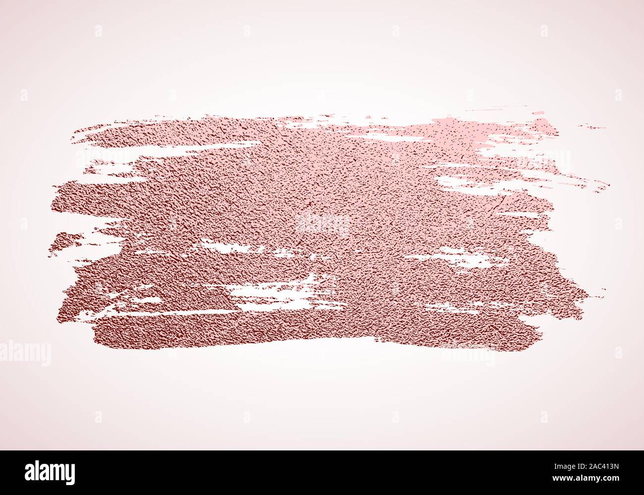 Gold rose paint brush stroke, sparkle background. Pink gold glittering ...