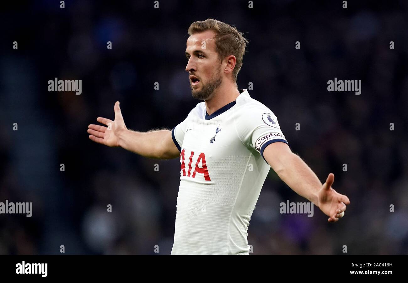 Tottenham Hotspur's Harry Kane during the Premier League match at ...