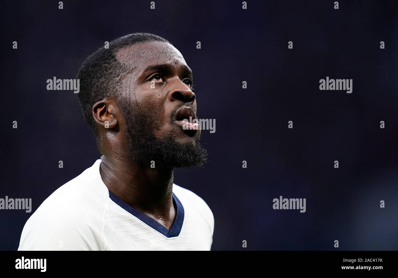 Tottenham Hotspur's Tanguy Ndombele during the Premier League match at ...