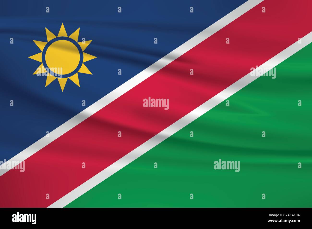 Namibia National Flag High Resolution Stock Photography and Images - Alamy