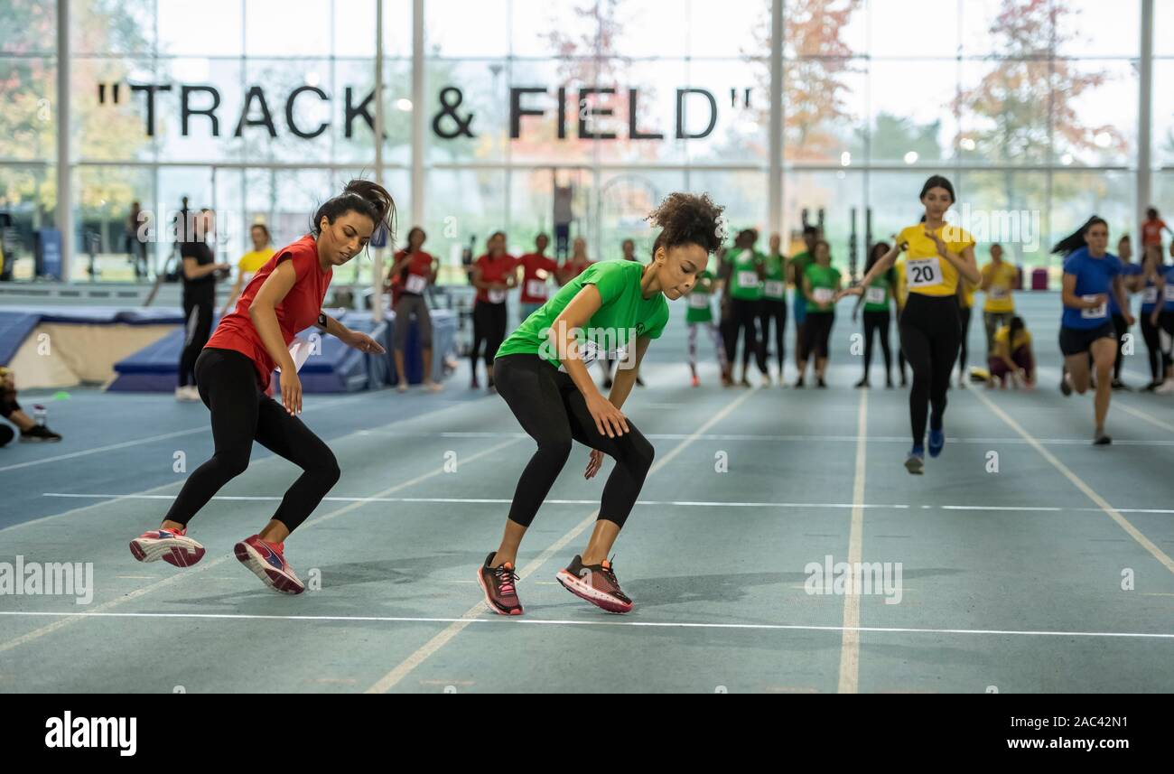 LONDON - ENGLAND NOV 28: Ophély Mézino (Miss France) competing in the ...