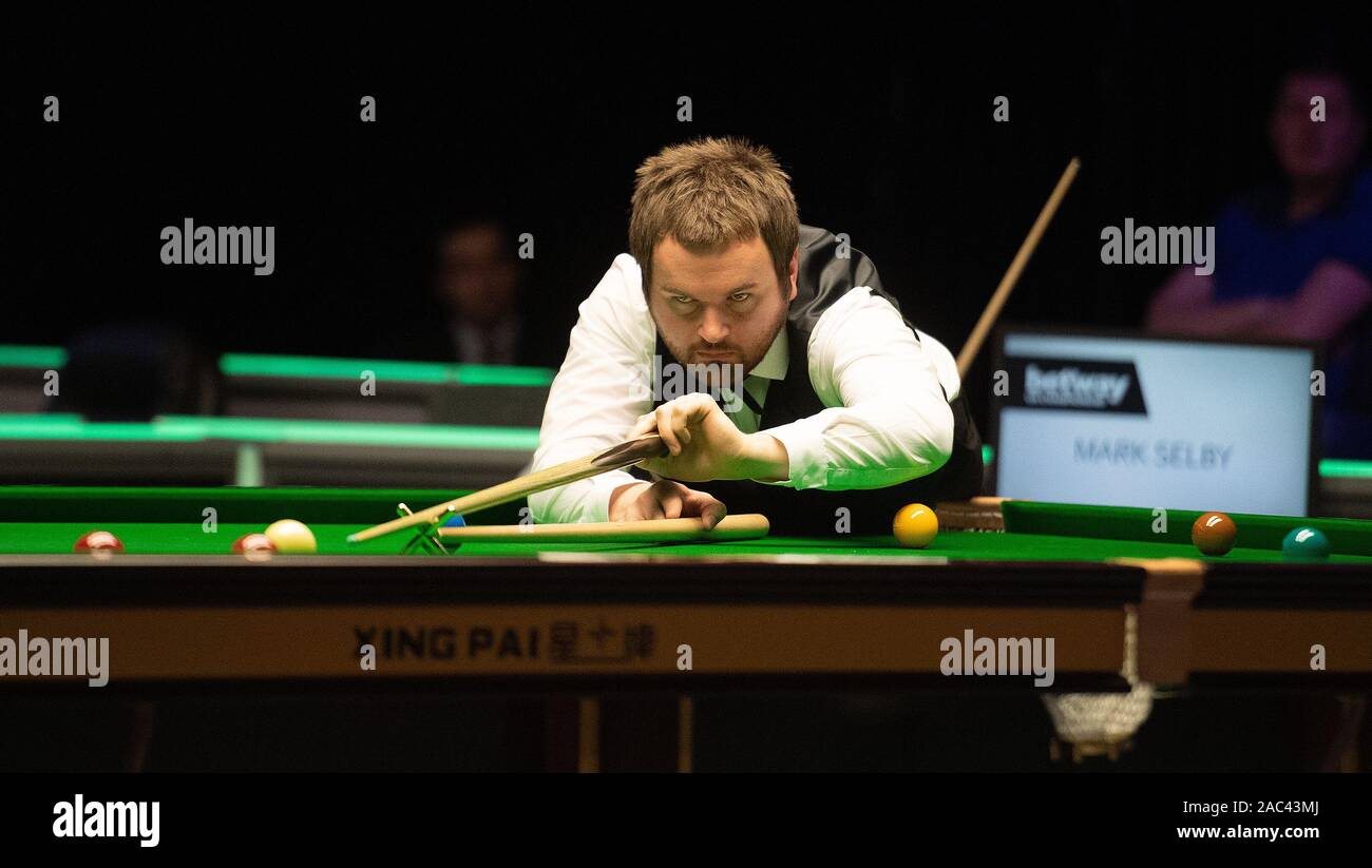 Liam Highfield during day four of the Betway UK Championship at the ...