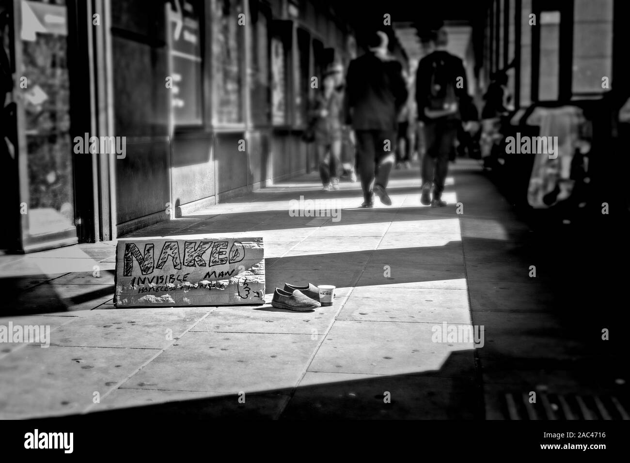 Homeless in London Stock Photo - Alamy