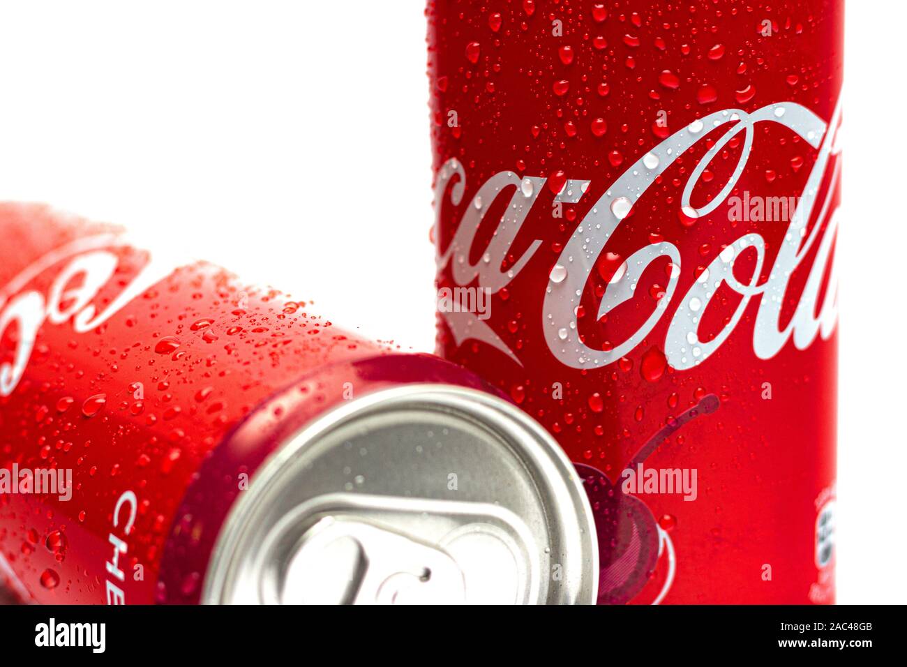 Coca Cola Can Condensation Stock Photos & Coca Cola Can Condensation ...