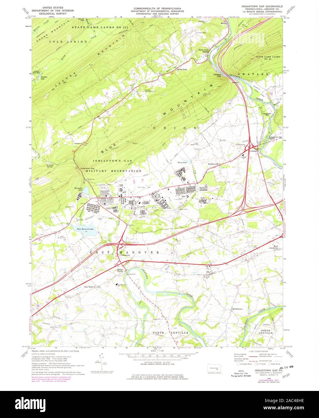 Map of indiantown hi-res stock photography and images - Alamy