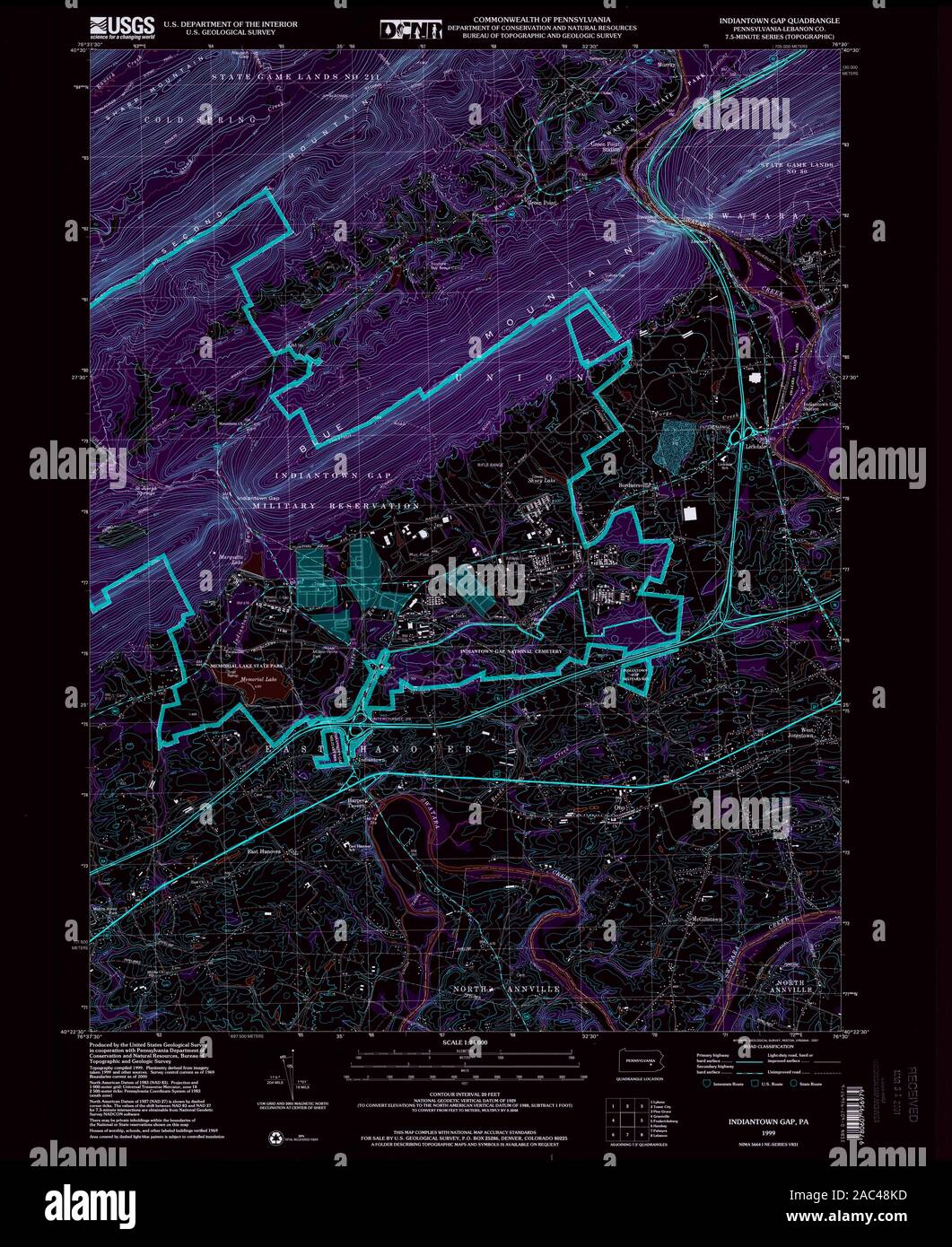 Map of indiantown hi-res stock photography and images - Alamy