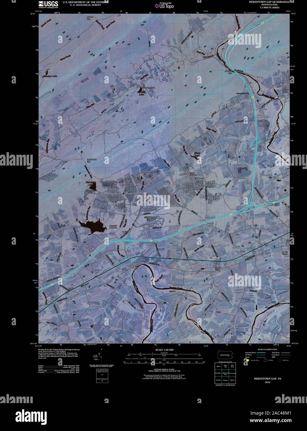 Indiantown map hi-res stock photography and images - Alamy