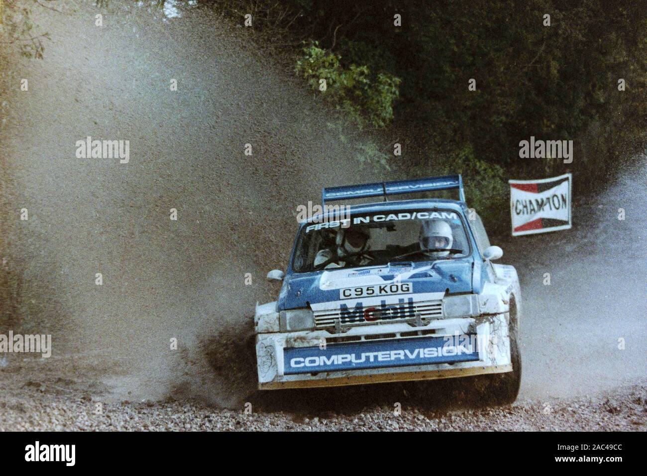 VIntage Motor Rallying Stock Photo - Alamy