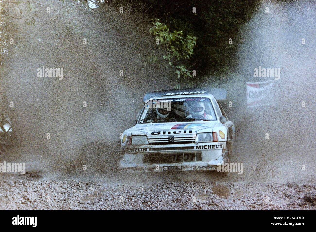 VIntage Motor Rallying Stock Photo - Alamy