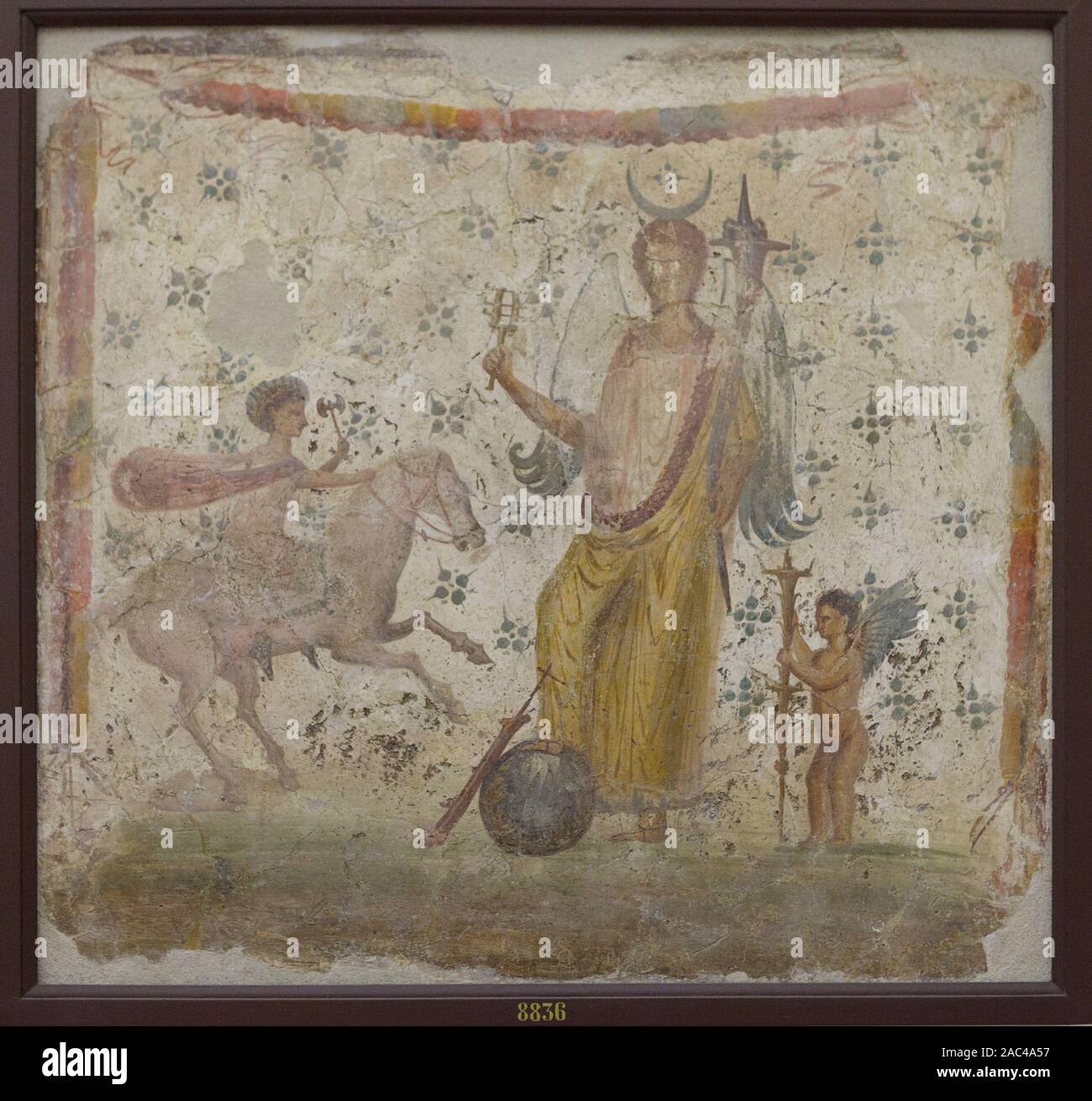 Fresco from pompeii hi-res stock photography and images - Alamy