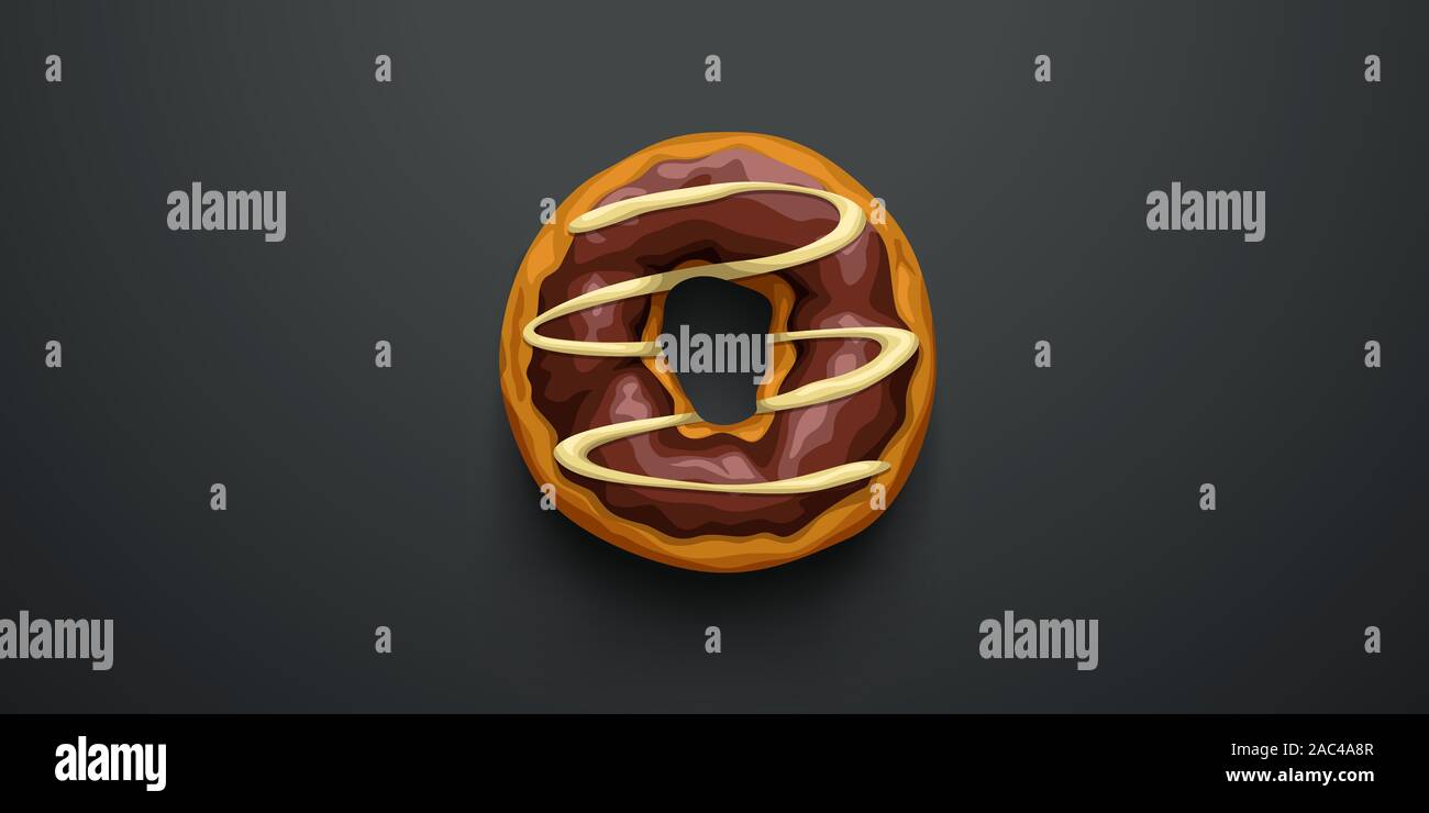 Top view cream color Stock Vector Images - Alamy