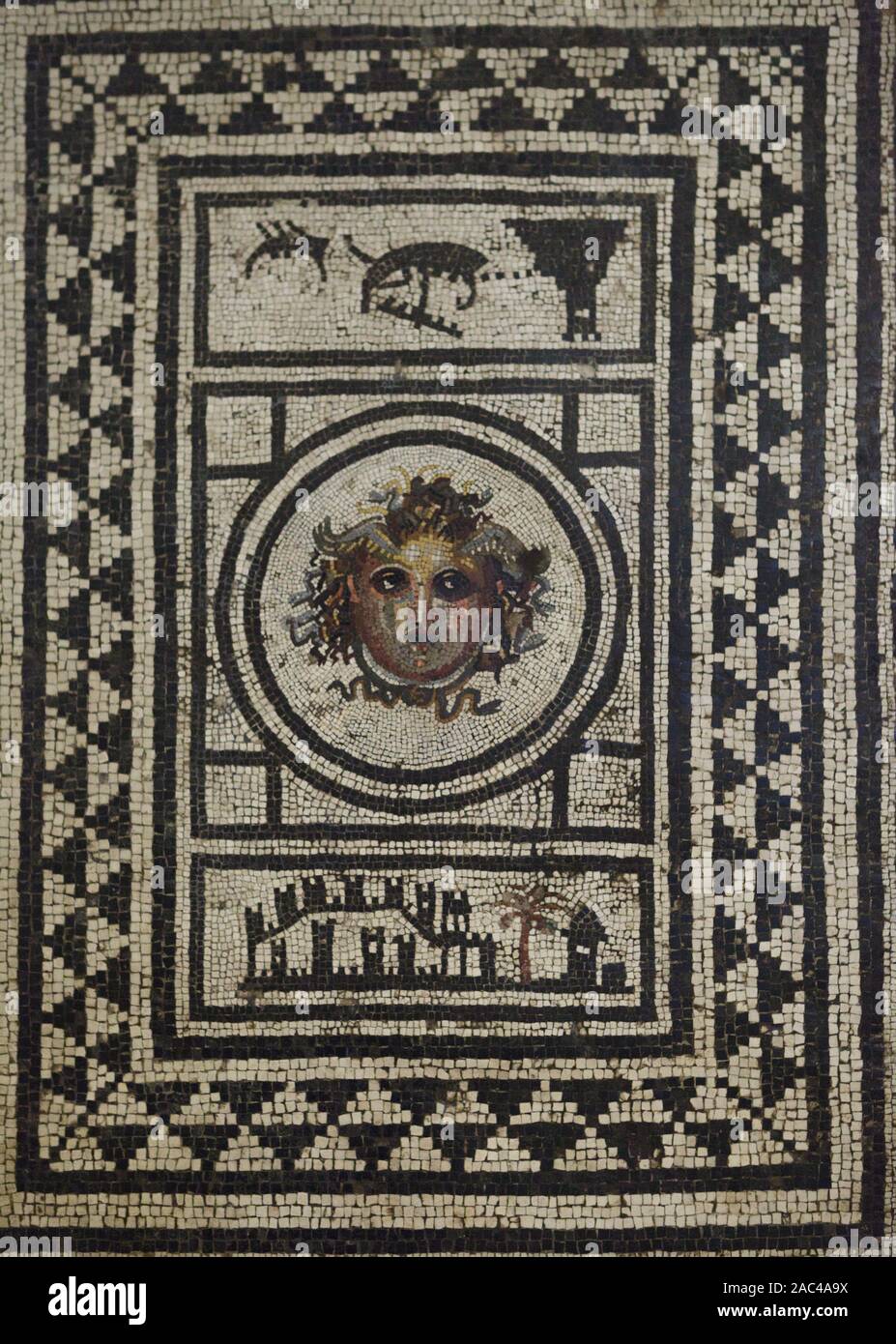 Mosaic floor tile ancient rome hi-res stock photography and images - Alamy