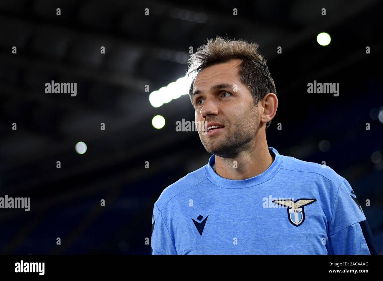 Senad Lulic of SS Lazio Roma 28-11-2019 Stadio Olimpico Football Europa ...