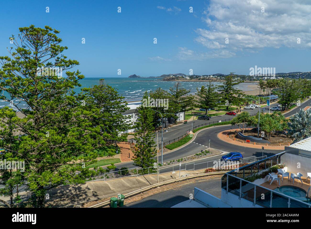 the beautiful beach of Yeppoon in the north of Australia Stock Photo ...
