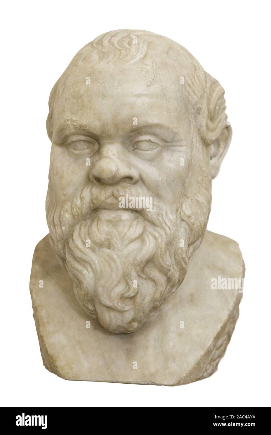 Socrates athens statue Cut Out Stock Images & Pictures - Alamy